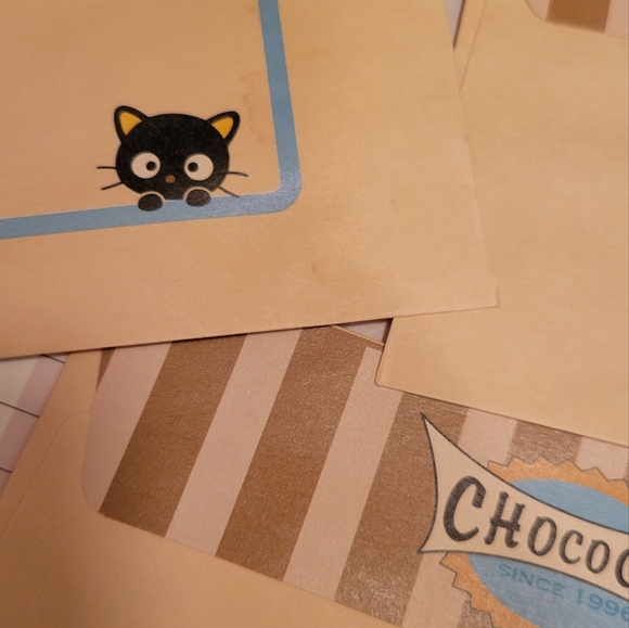 Sanrio | Office | Rare Chococat Letter Set Cookies Design Has Water Damage | Poshmark